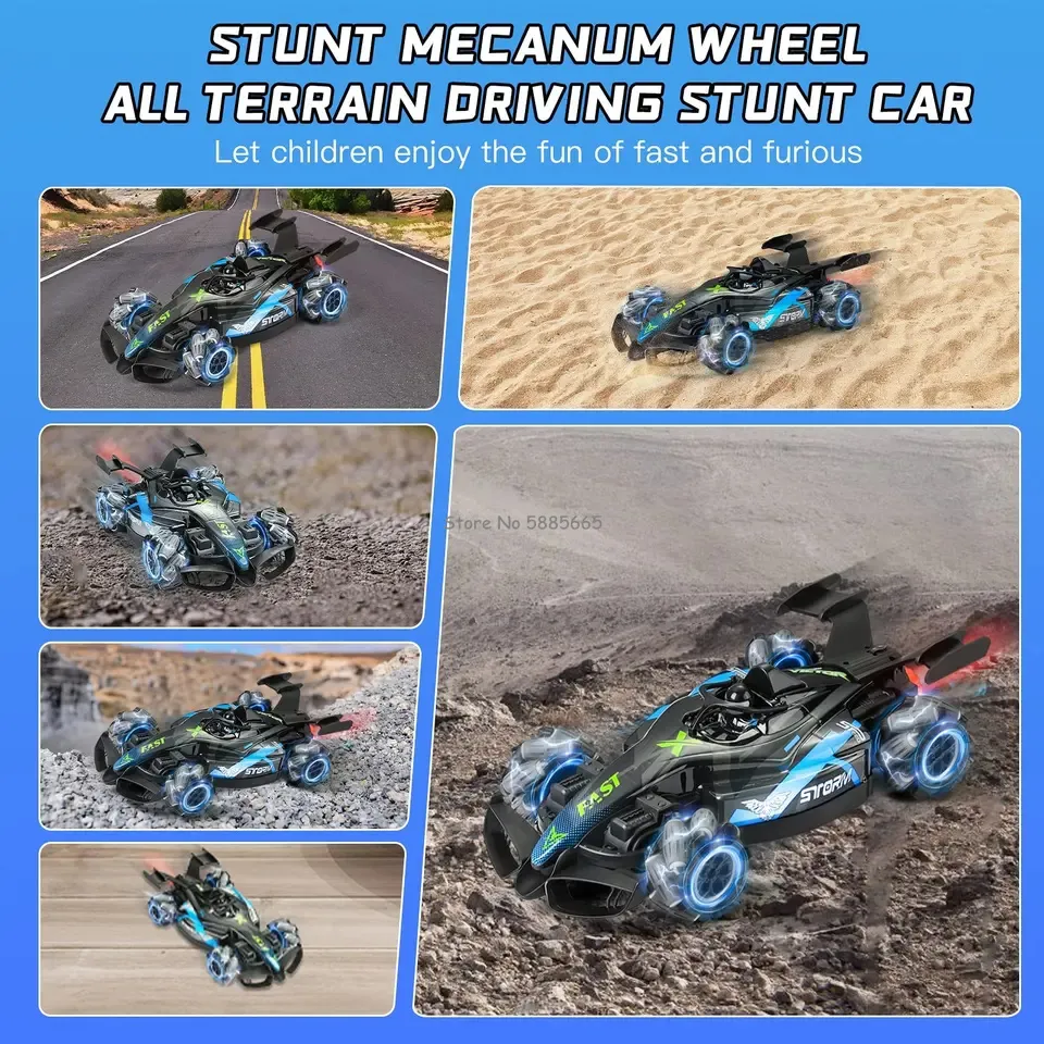 DHgate.com:Remote Control Stunt Car RC with Watch Control - 4WD ...