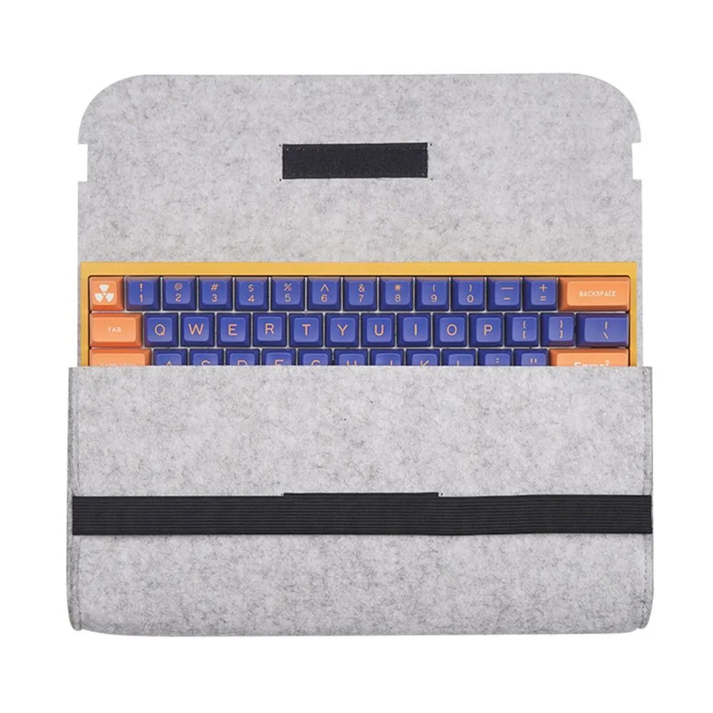 Portable 60/ 87/104 Keys Keyboard Bag Keyboard Pack Felt Bag Mechanical ...