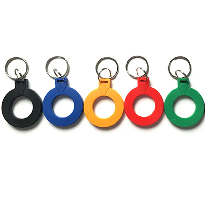RFID 125khz EM4305 T5577 Blank Key Tag Chip Keychain Ring Cards Keytag ...