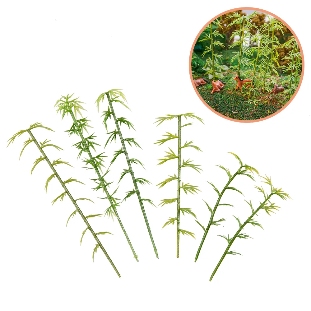 Miniature Bamboo Trees for Railway Dioramas - Realistic DIY Landscape ...