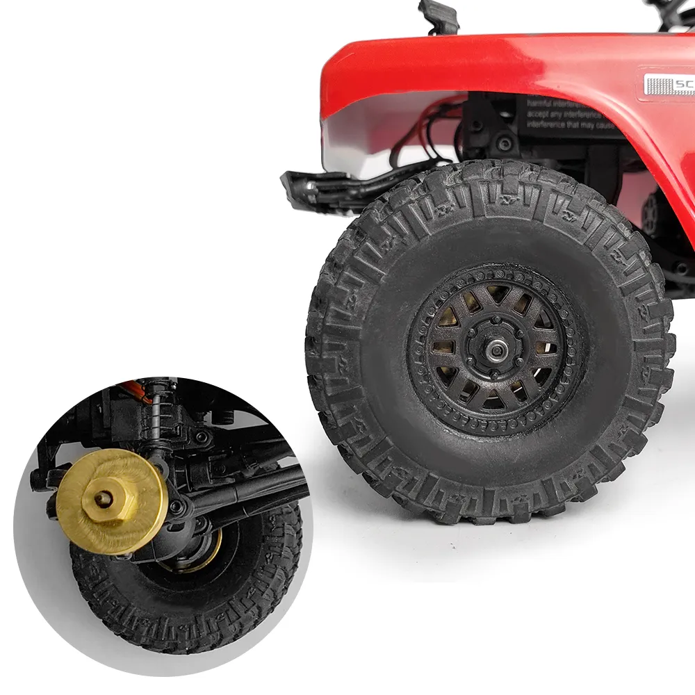 DHgate.com:AXSPEED 5mm Brass Wheel Hex Axle Adapters with Balance ...