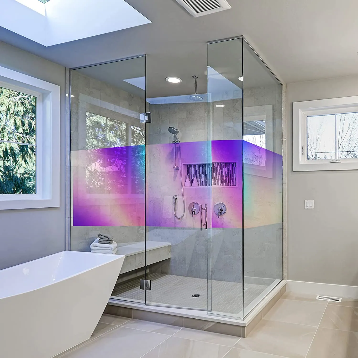 DHgate.com:2024Iridescent Window Film | Holographic Glass Sticker Roll ...