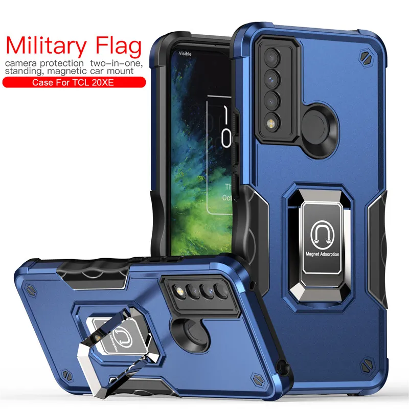 DHgate.com:Magnetic Aluminum Shockproof Phone Case with Ring Holder for ...