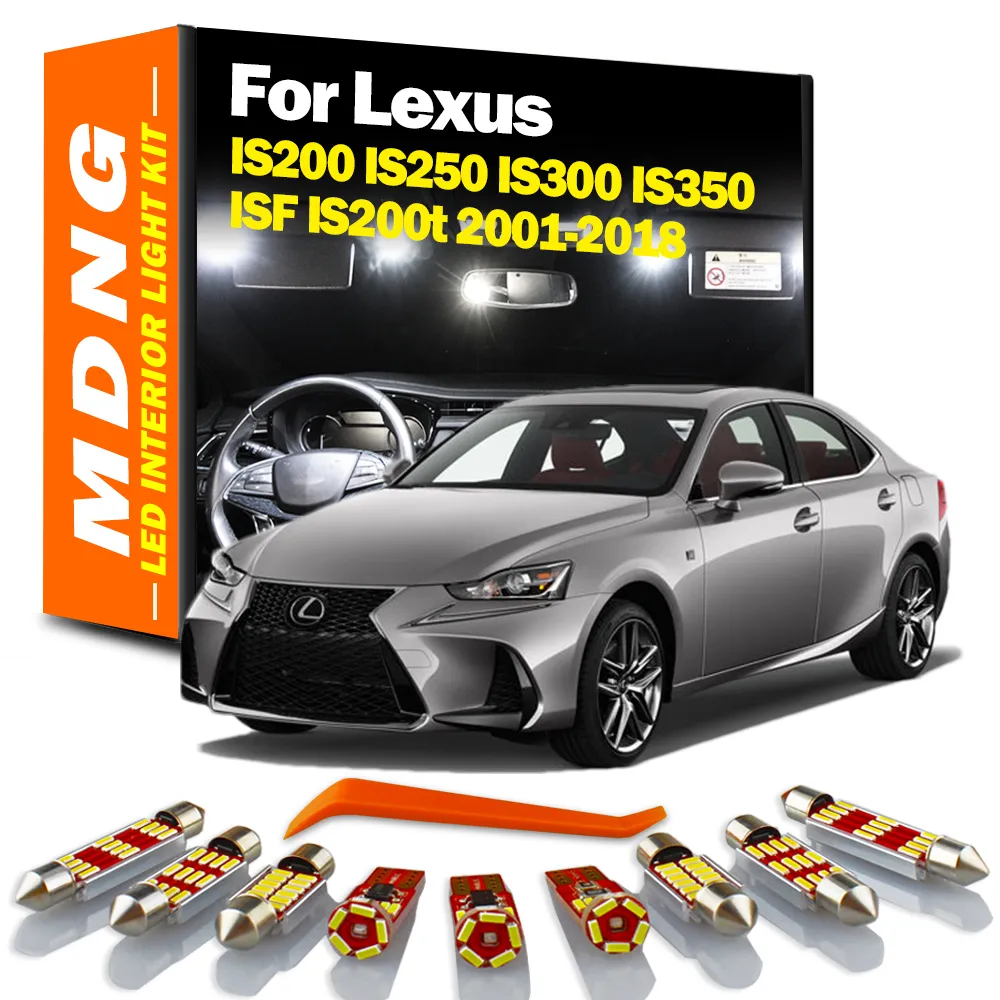 LED Map Dome Light Kit For Lexus IS 2024 IS200 IS250 IS300 IS350 ISF IS200t Indoor Car Accessories From Ddmyhome 10.07 DHgate.Com