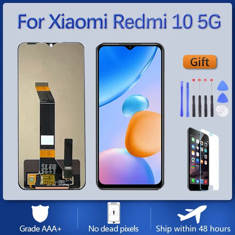 Xiaomi Redmi 10 5G LCD Screen Replacement: 6.58'' Touch Digitizer ...