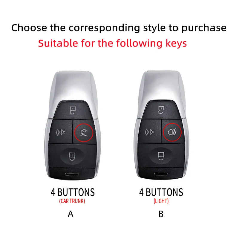 TPU Car Remote Key Case Cover for BAIC X7 BJ40 Senova D50 D70 X55 X65 ...