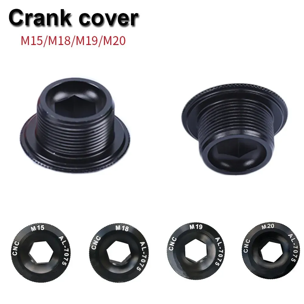 Aluminum Alloy Bicycle Crank Screw Cap M18 M19 M20 Cover Bolt for ...