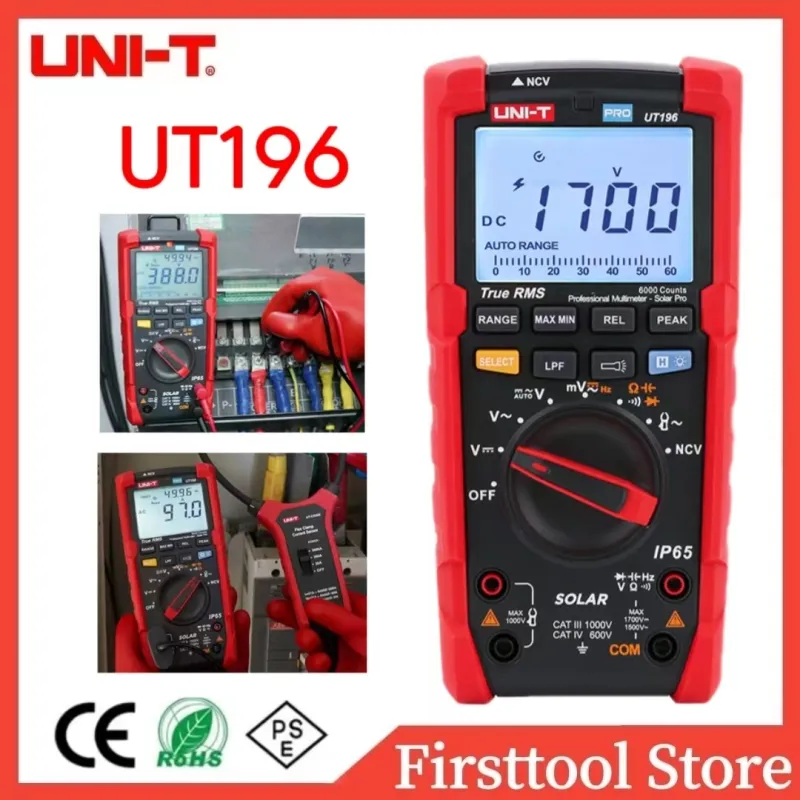 Capacitance Multimeter, High Voltage Digital Multimeter Electrical ...