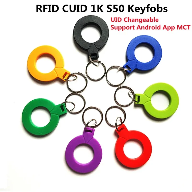 DHgate.com:5-Piece Writable NFC Keyfobs: Customizable 13.5MHZ CUID ...