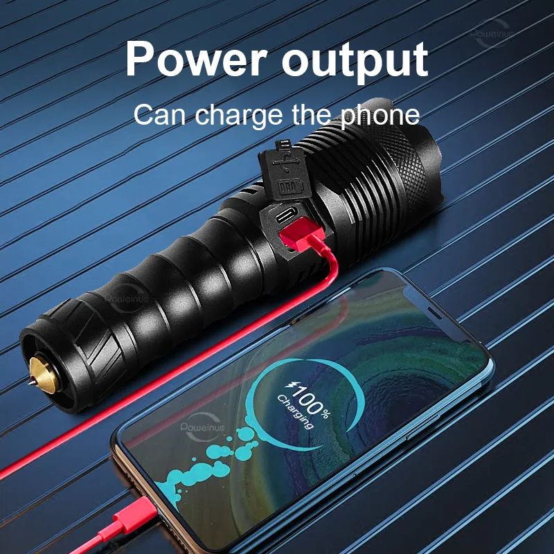 DHgate.com:Ultra Bright Flashlight, 50W High Power LED Flashlights ...