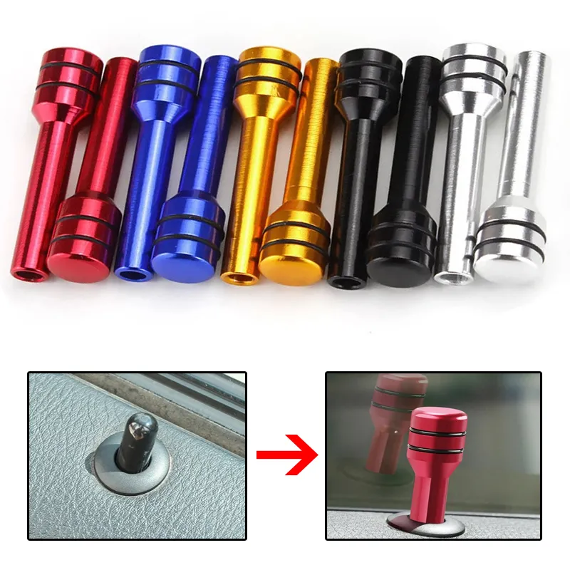 DHgate.com:2-Pack Car Door Lock Pin Covers, ABS Black Interior ...