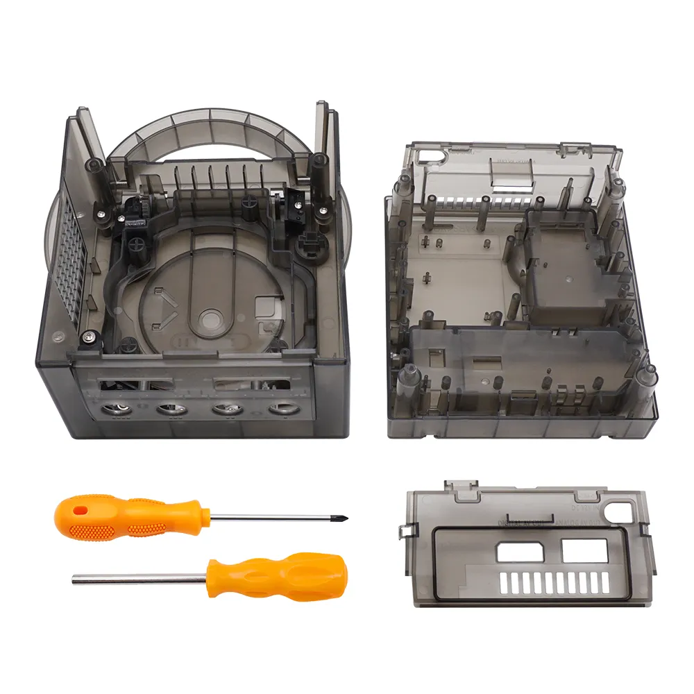 Gaming Shell Transparent Replacement Case for Video Game Console ...