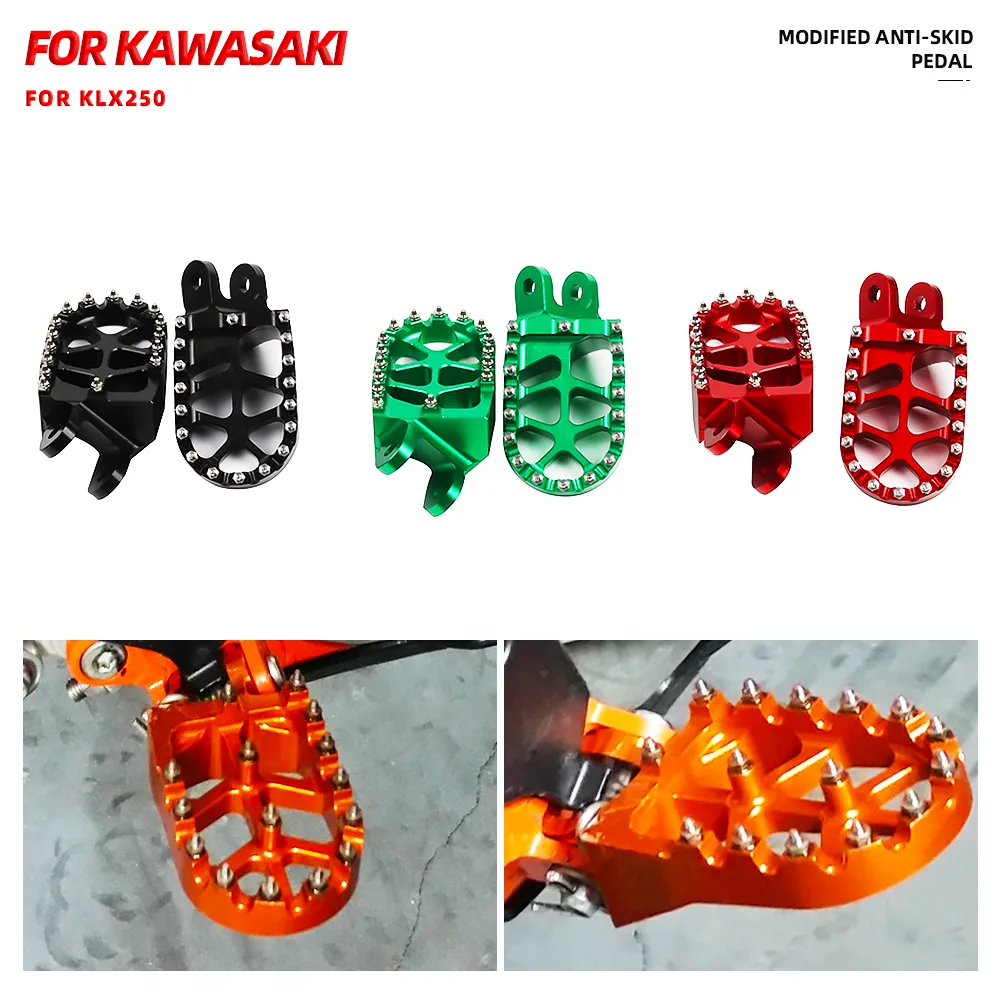 High-Quality Off-Road Foot Pegs for Dirt Bikes and Adventure ...
