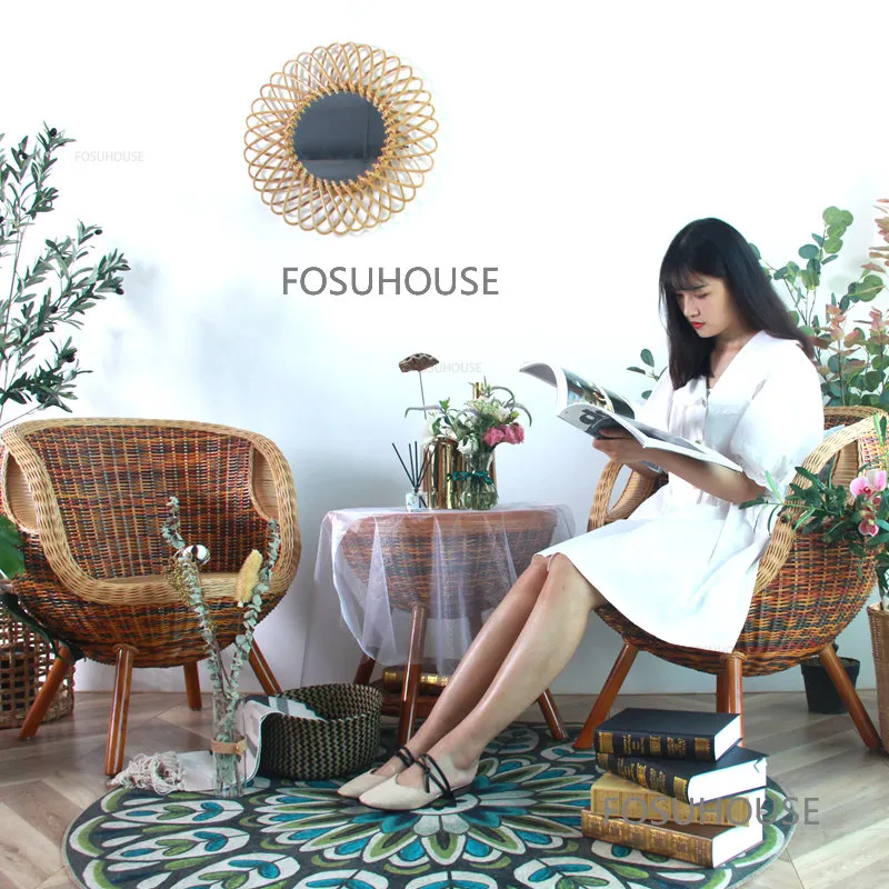 Stay Real With Modern Rattan Woven Outdoor Chair Set Back For Balcony And Leisure Single Piece From Homepro12 2 128 DHgate.Com