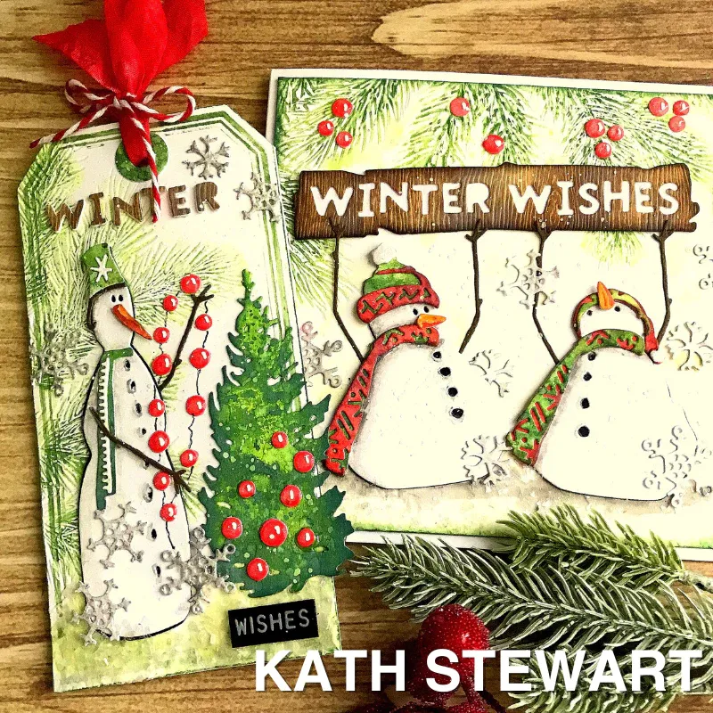 Unique Textured Embossing Folder: Pine Branch Design For Paper Crafts ...