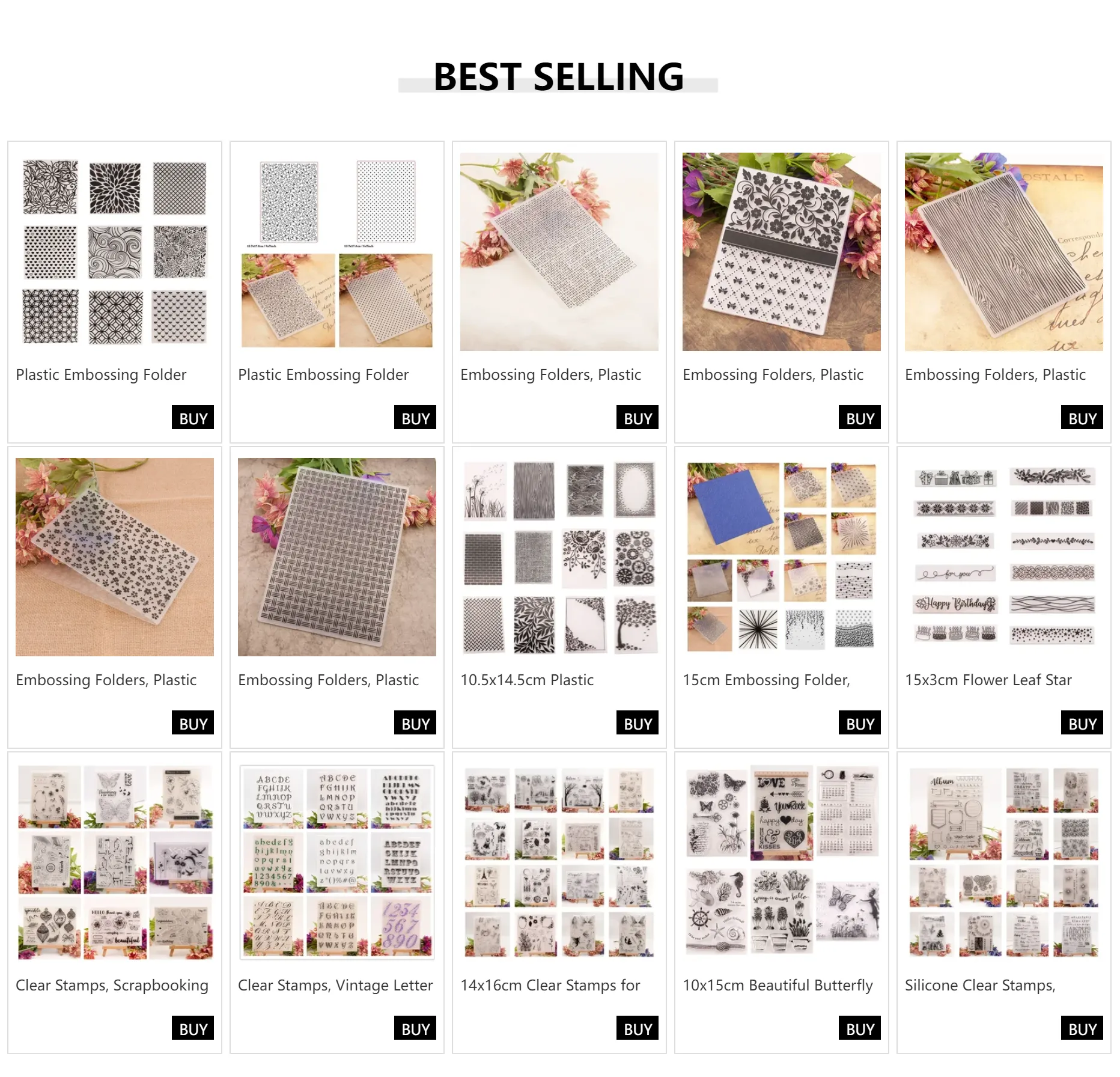 Clear Stamp Transparent Silicone Rubber Month Week Date Stamps for Card ...