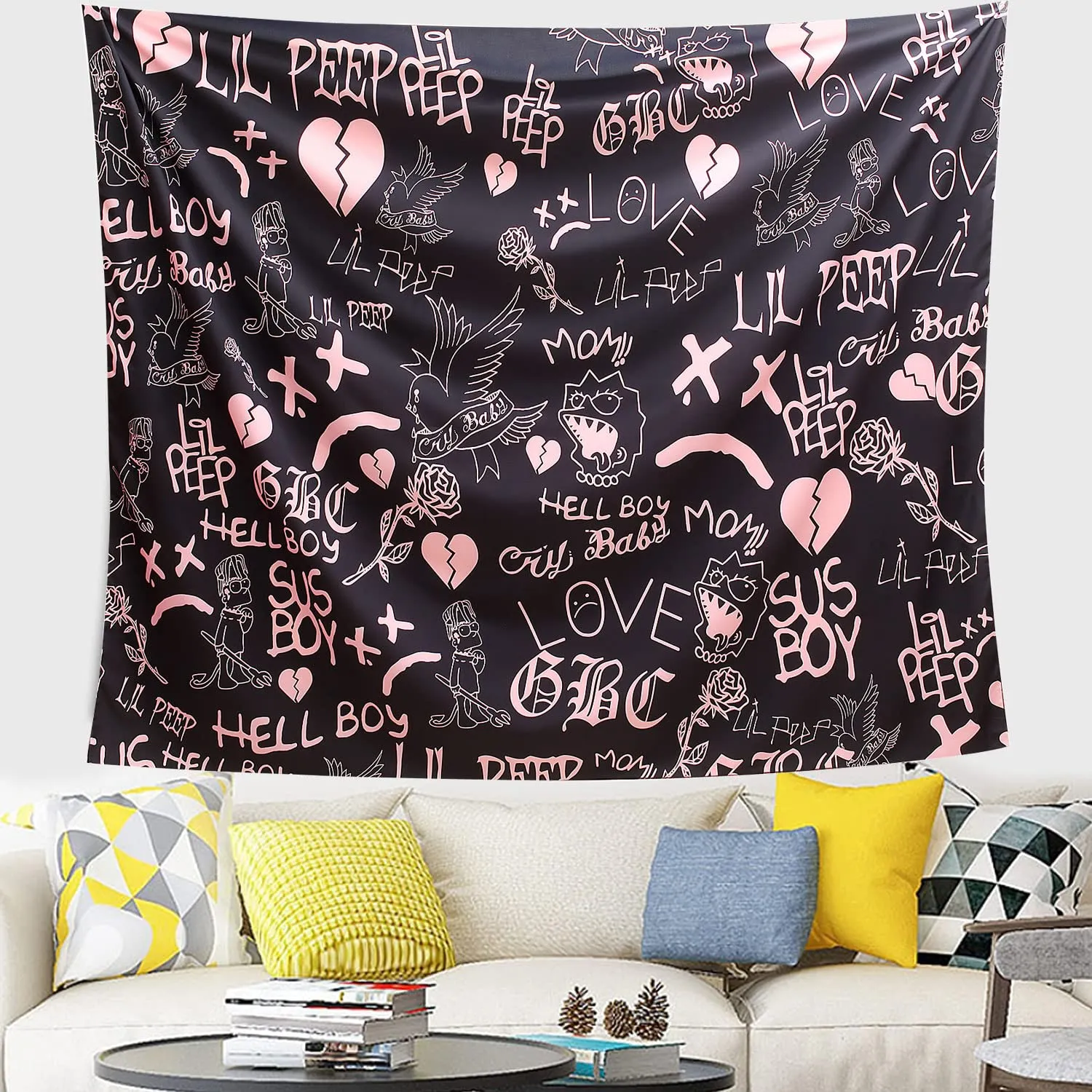Premium Hip Hop Tapestries: Cool Wall Art for Bedroom, Dorm & Home ...