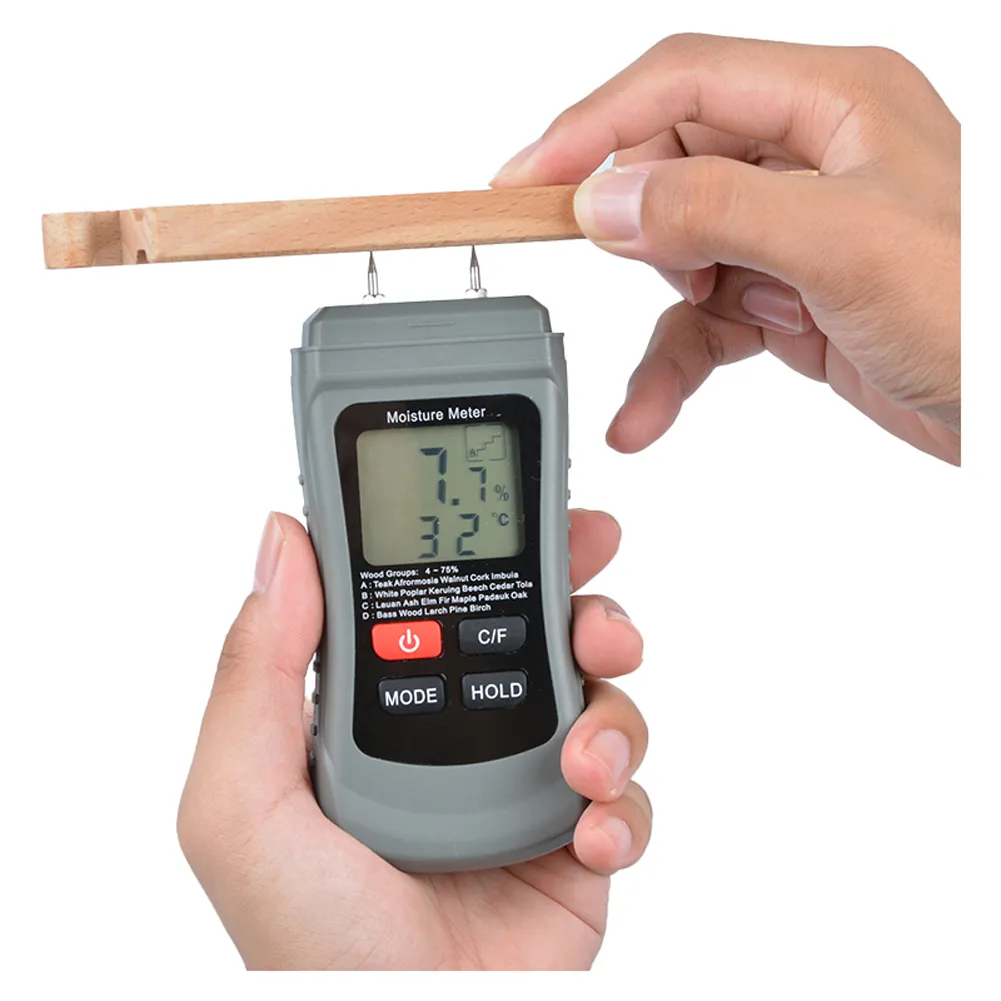 Timber Damp Detectors Digital Wood Moisture Gauges With Two Pins And ...