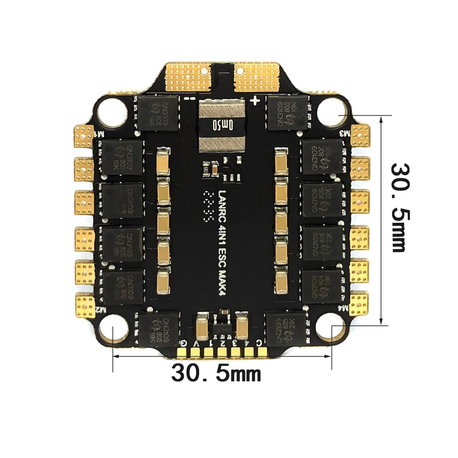 DHgate.com:4-in-1 Flight Control Board with ESC Stack YSIDO F4 V3S Plus Flight Controller + BLS ...