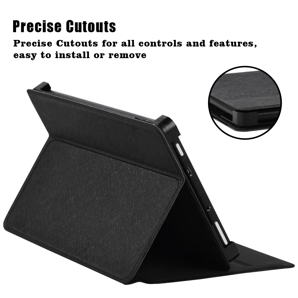 Universal Shockproof Tablet Case with Stylus Pen Black for HP Slate 10 ...
