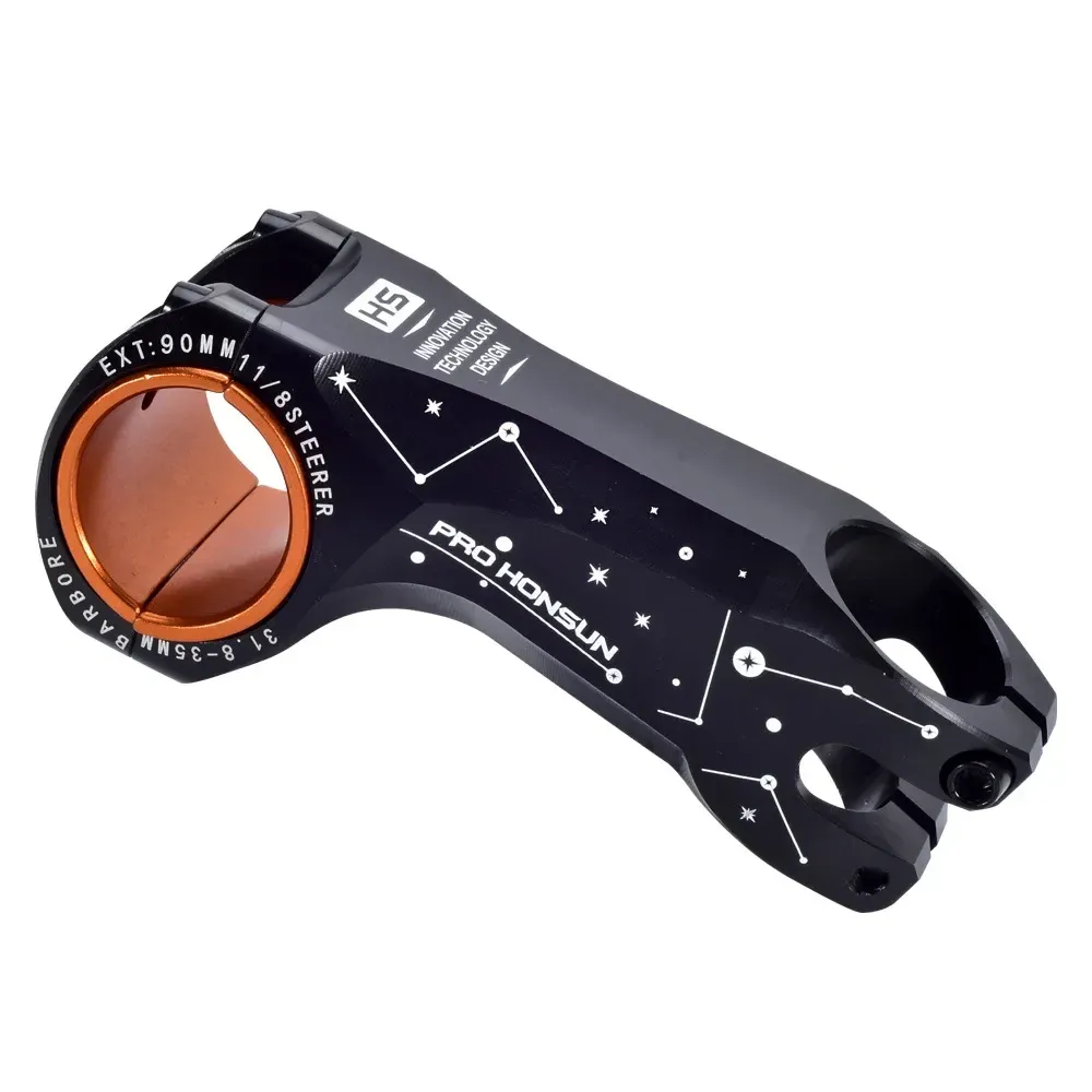 Premium Quality Colorful Mountain Bike Stem - 90mm Aluminum Alloy, -17 ...