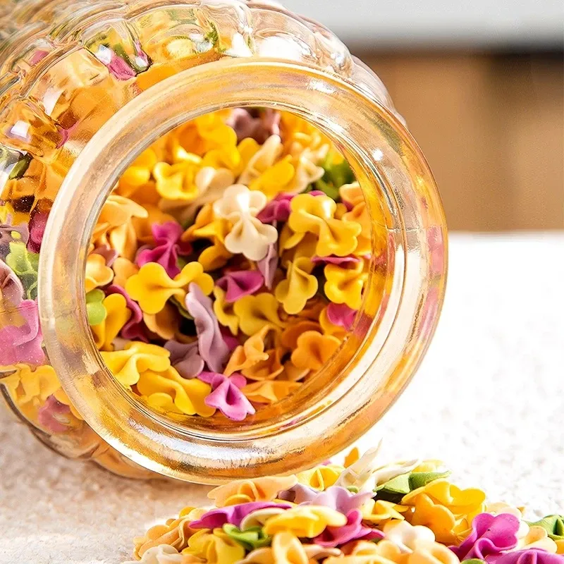 European Style Amber Glass Jar: Moisture-Proof Sealed Container for ...