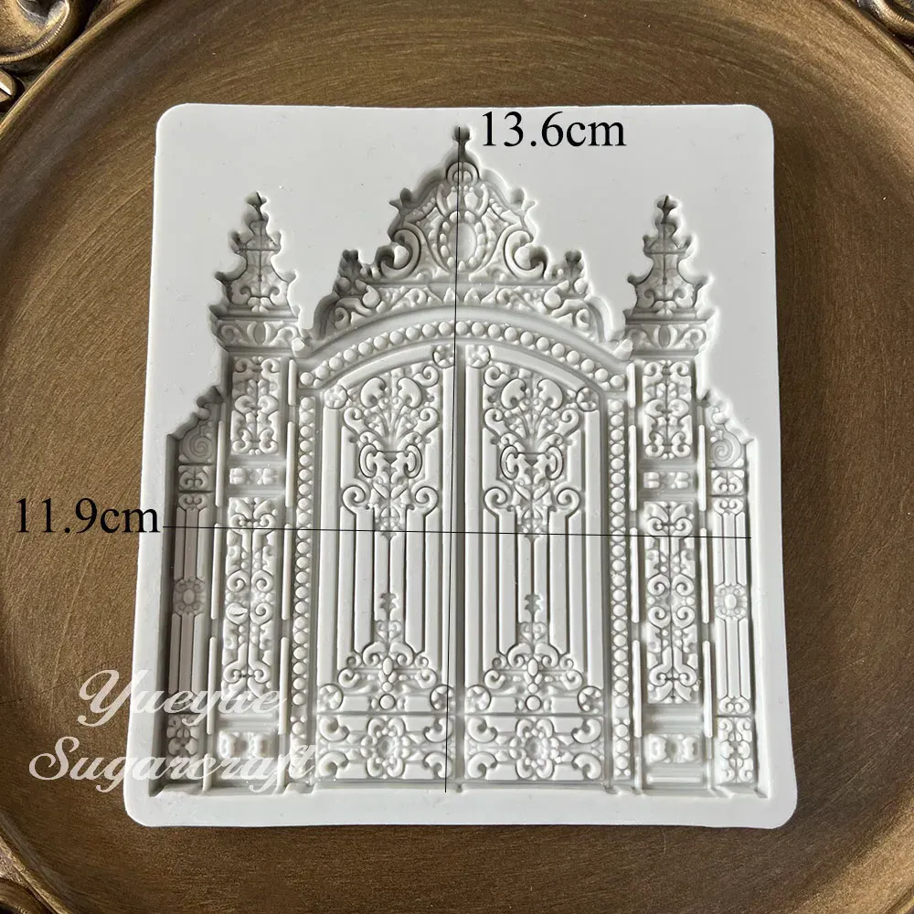 Gate Relief Silicone Epoxy Resin Plaster Mould Cake Mold Fondant Molds ...