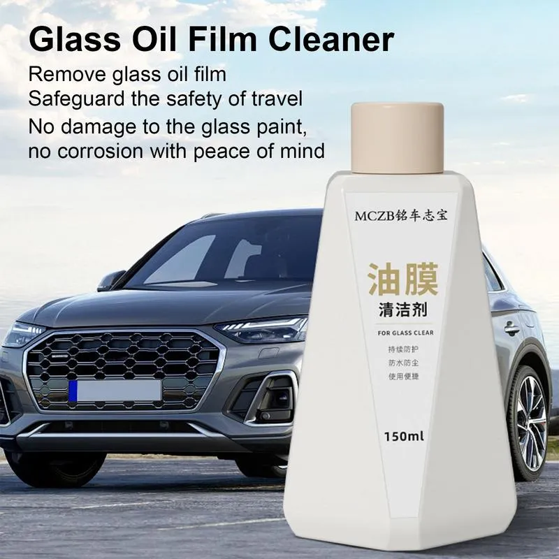 150g Car Window Glass Cleaner Polishing Degreaser Paste for Windshield ...