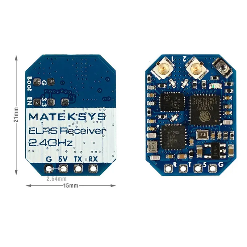 DHgate.com:ELRS 2.4G CRSF Receiver MATEK ELRS-R24-D R24D ELRS-R24-S R24S Receiver for RC FPV ...