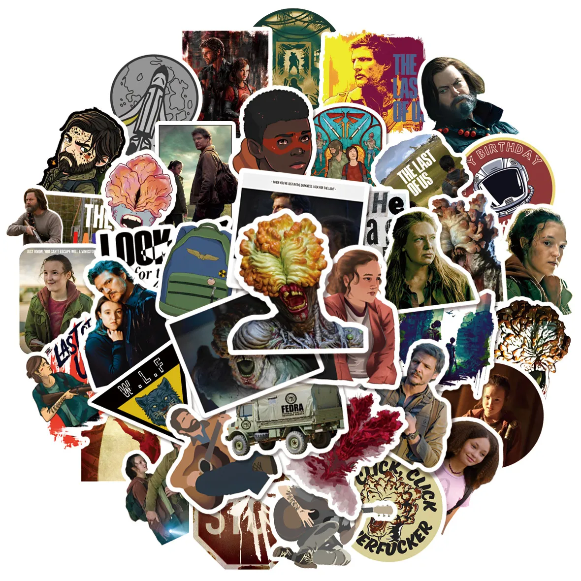 Anime Car Stickers Last of US Gaming Stickers: 10/Cool Vinyl Decals for ...