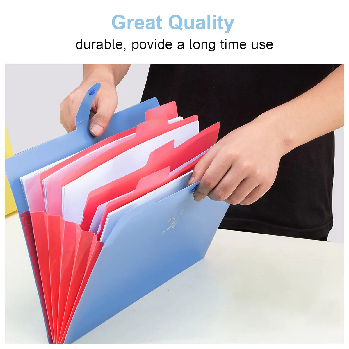 Wholesale A4 Document Folder Organizer Bag For Office, School & Home ...