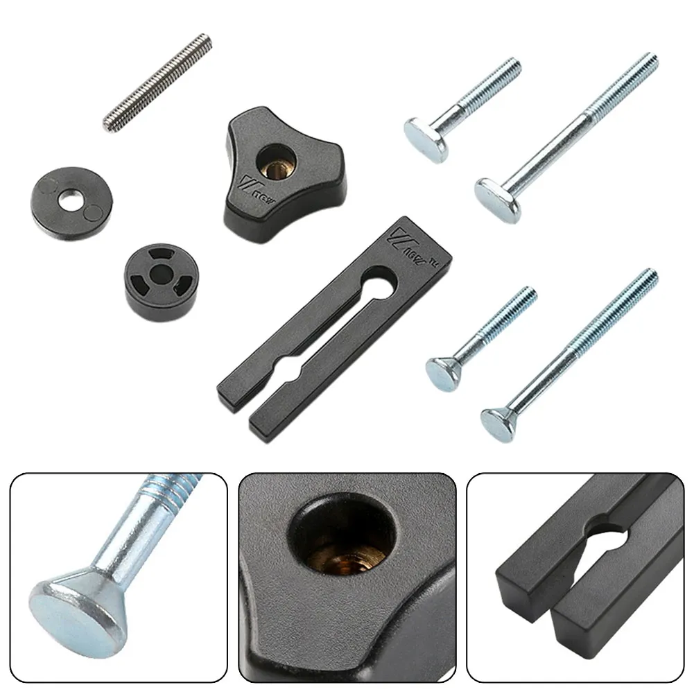 Woodworking T-Slot Slider with M6 Nut Fixture Rail - Special ...