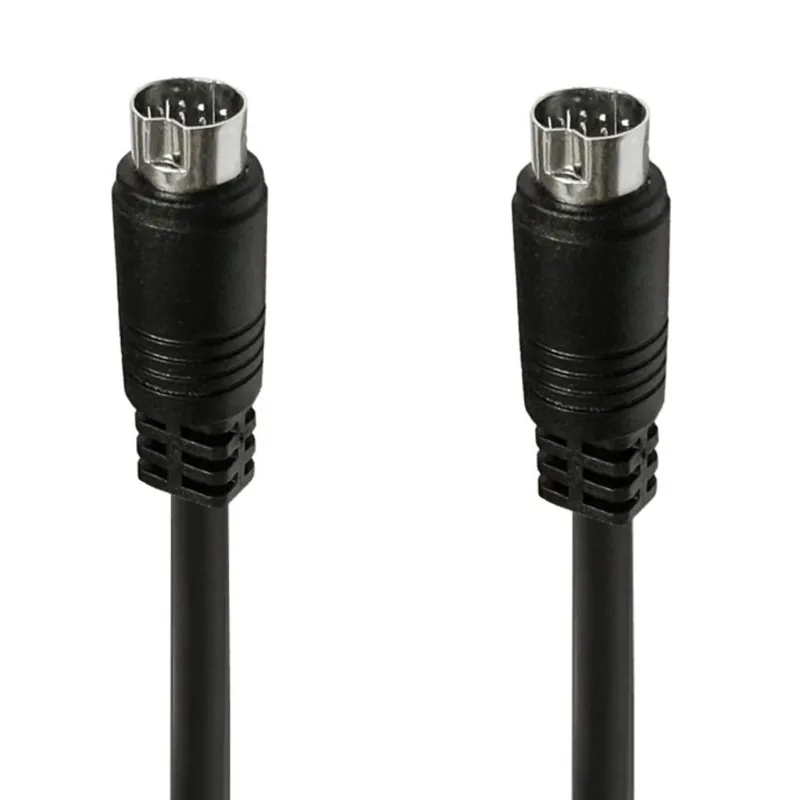 AV Video Cable S Video Cable Male To Male Mini Din 10Pin Connector For ...