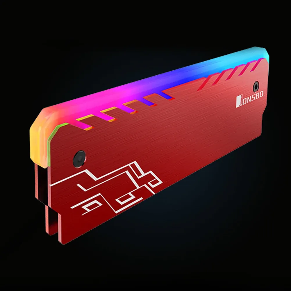 High Performance Rgb Heat Spreader For Desktop Ssd Computer Ddr3 Ddr4 And Ddr Memory Cooling