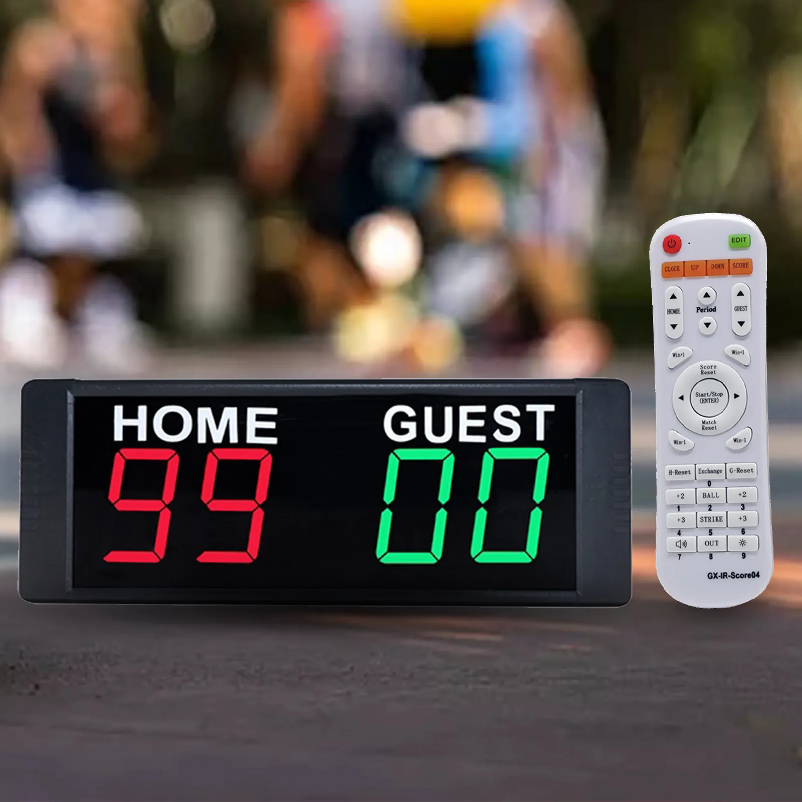 Electronic Digital Scoreboard - Wall Mounted for All Sports - Shop Now ...