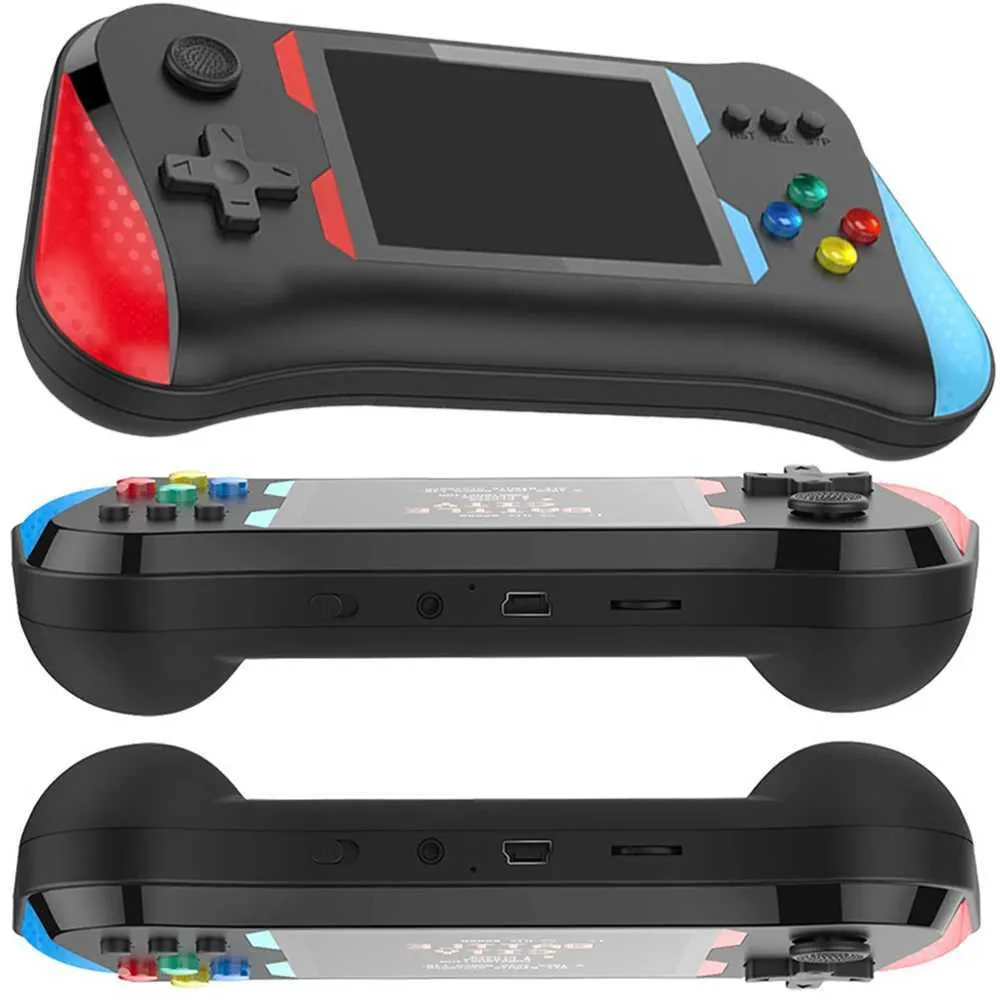 X7M Retro X6 Handheld Console With 500 Built In Games Mini Portable ...