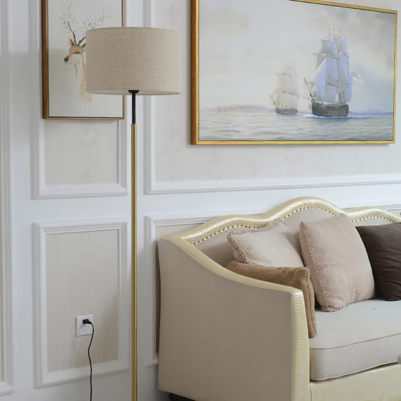 AFRA Modern Floor Lamp Minimalist Nordic LED Standing Light for Living ...