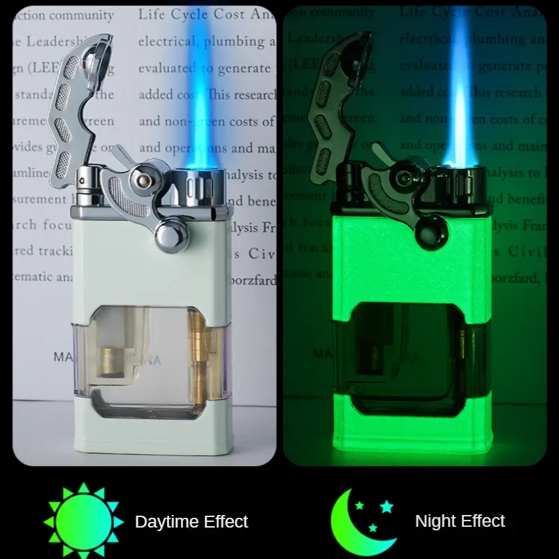 Windproof Butane Torch Lighter - Unique Vintage Style Gas Lighter for ...