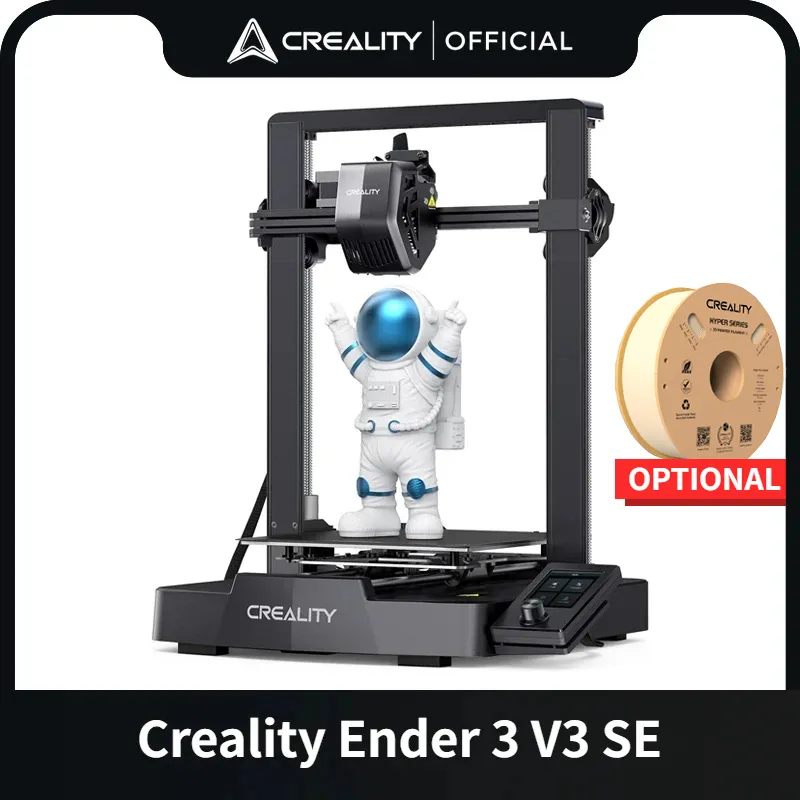 Creality Ender 3 V3 SE 3D Printer: Auto-Leveling, Sprite Extruder, Dual ...