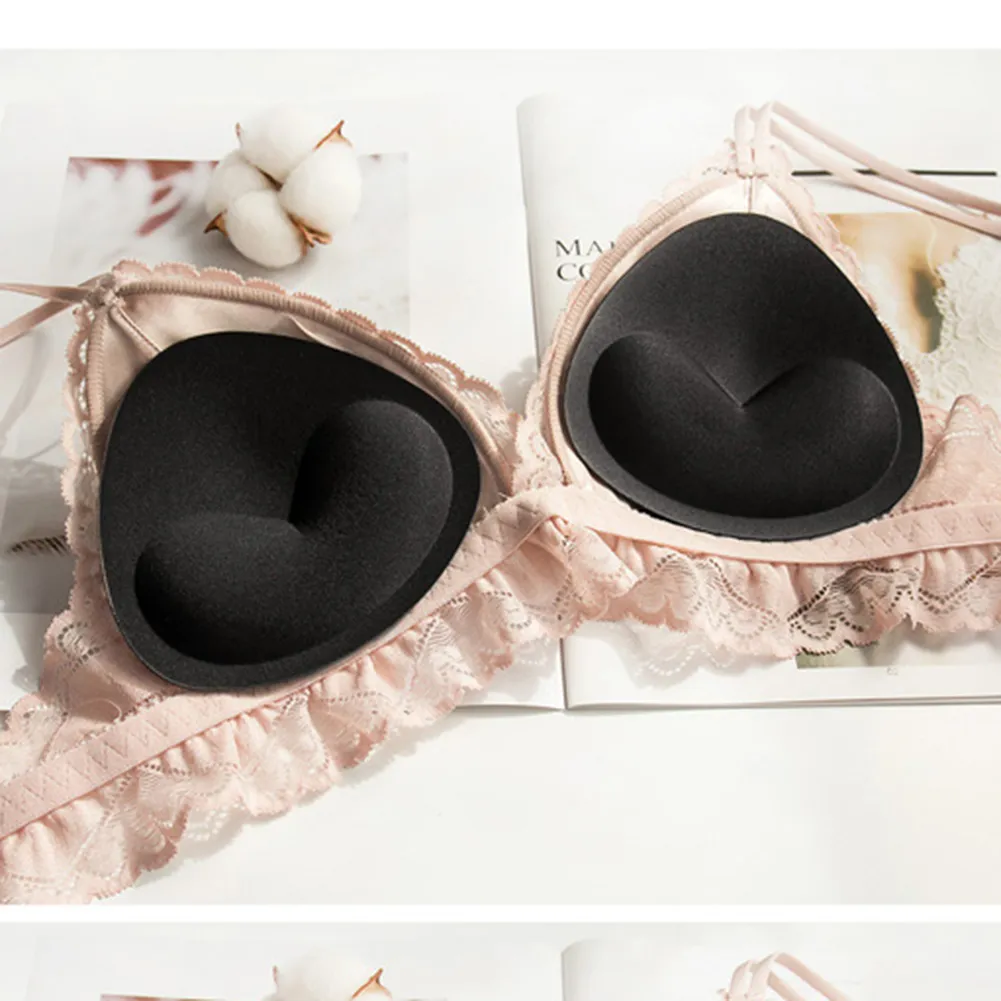 Washable Reusable Bra Cups Inserts Push-Up Removable Swimwear Padding ...
