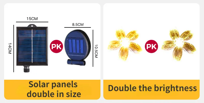 Cherry Blossom Solar Lawn Lights LED Outdoor Waterproof Solar Light for ...