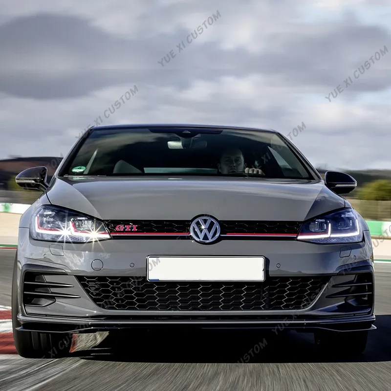 DHgate.com:Front Bumper Lip Spoiler Splitter Diffuser Fits VW Golf 7.5 ...