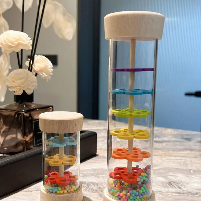 Montessori Rainmaker: Sensory & Auditory Development Toy For Babies 6 ...