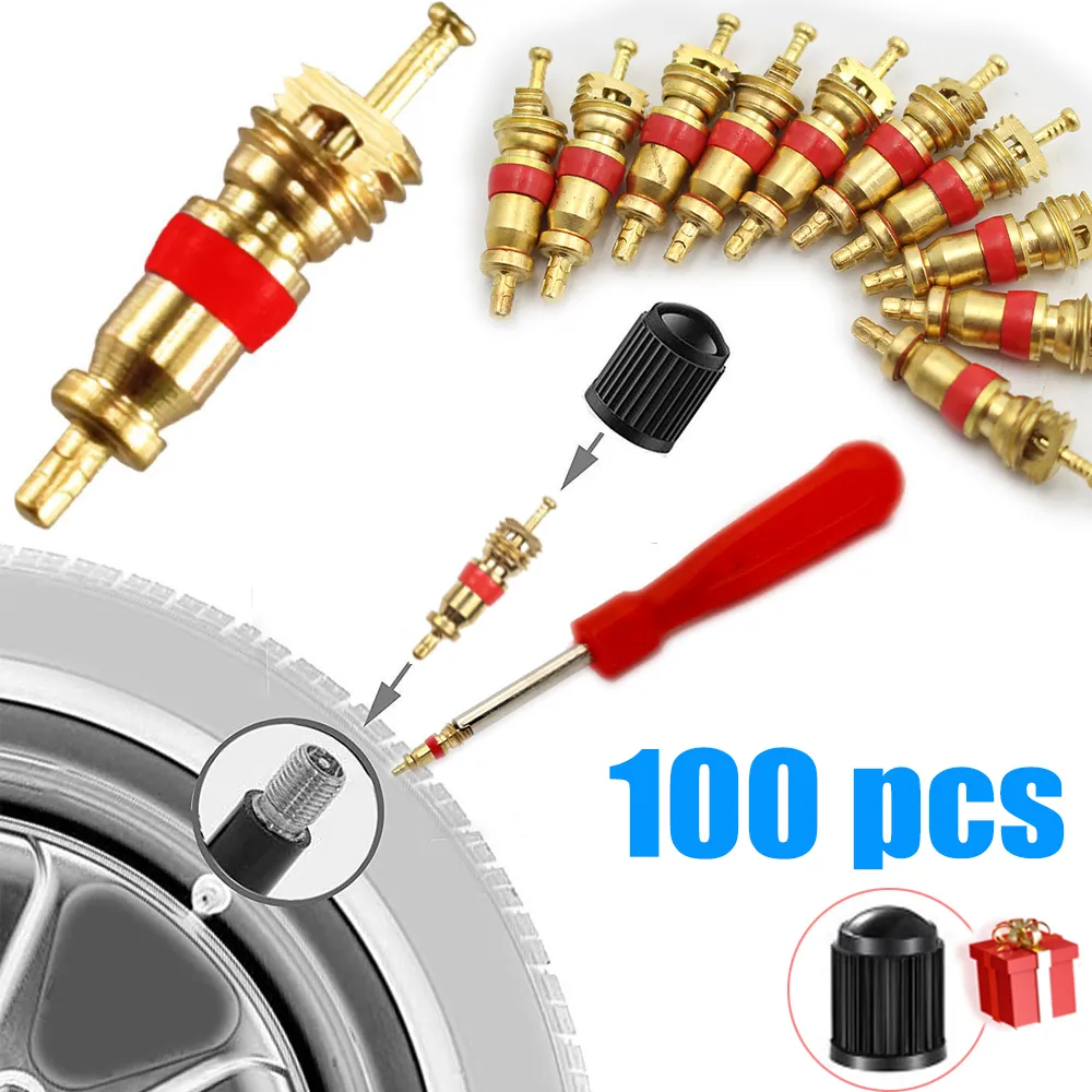 DHgate.com:2024 Solid Copper Valve Cores, 5Pcs American/US Vacuum Tire ...