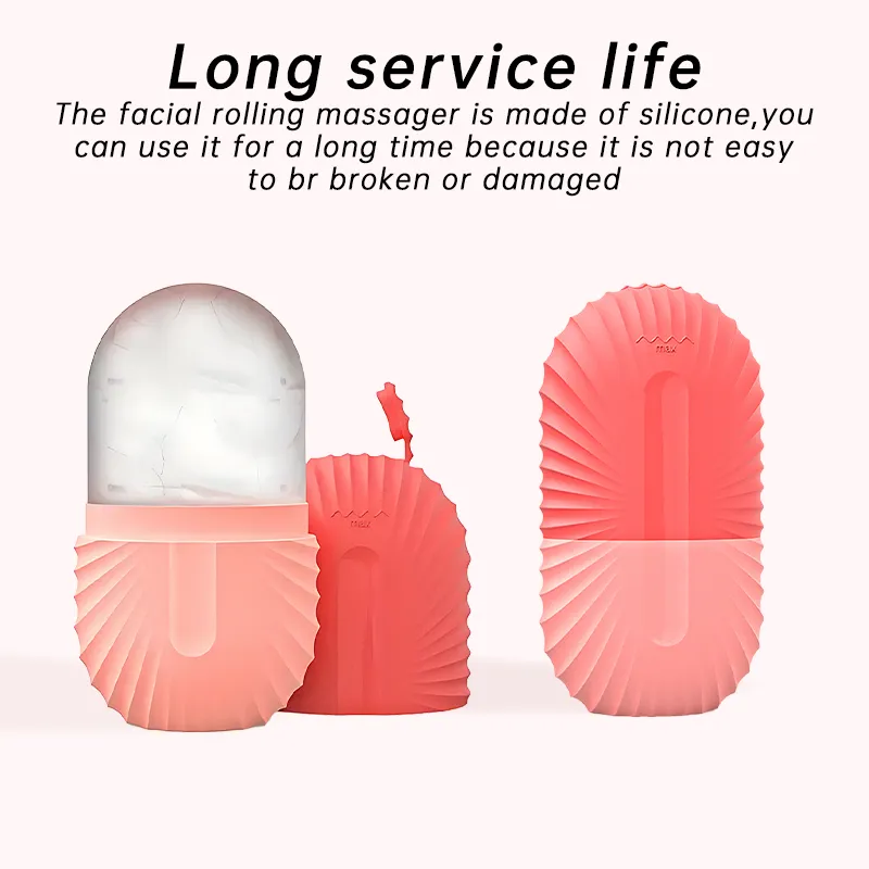 Facial Ice Cube Mold Silicone Spherical Ice Globe Balls for Skin Care ...