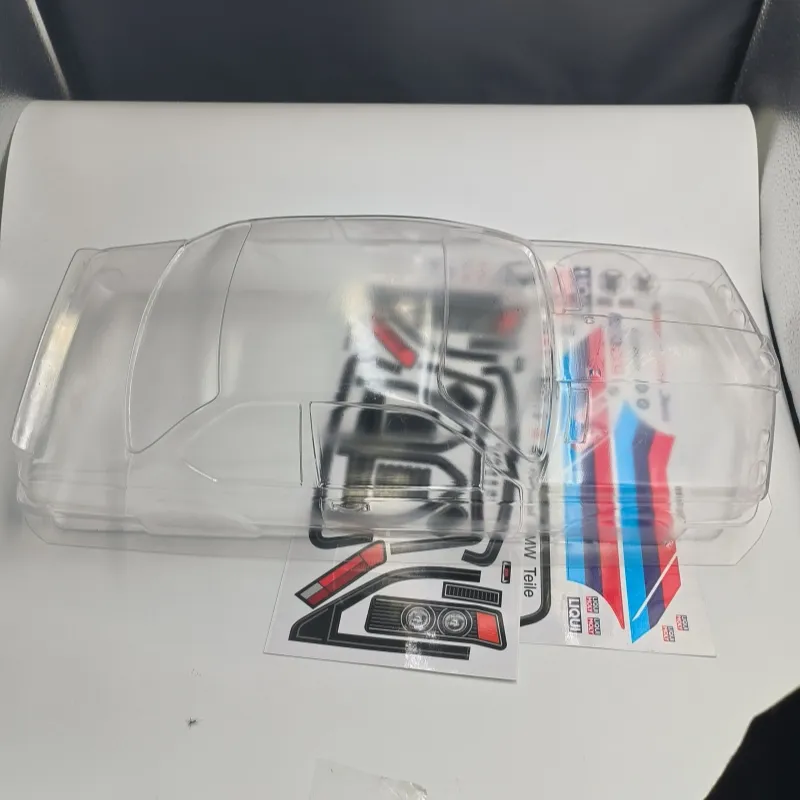 RC 1/10 Scale Drift Car Body Shell, Clear, 257mm/190mm Touring Car ...