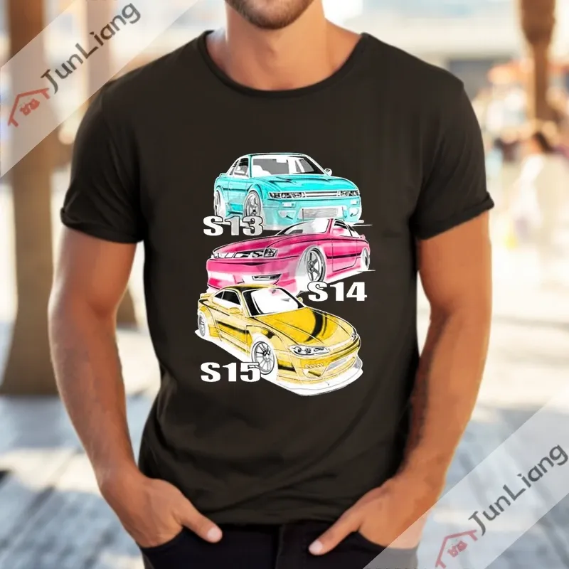Nissan Silvia S13 S14 S15 JDM Race Car Japanese 1973 T Shirt Unisex ...