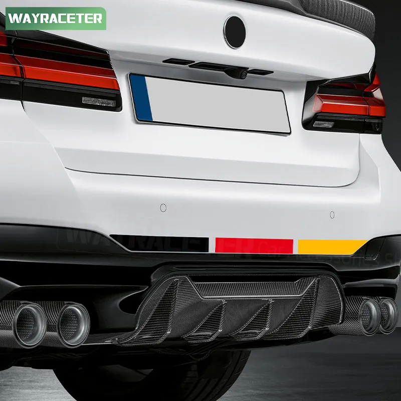 M Performance Front & Rear Bumper Trunk Sticker Reflective Vinyl For ...