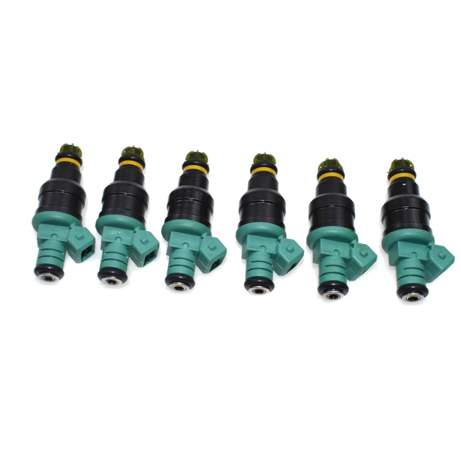 6 Fuel Injectors for BMW E34 E36 E39 E46 325i 525 M3 M50 M52 2.5L 3.0L ...