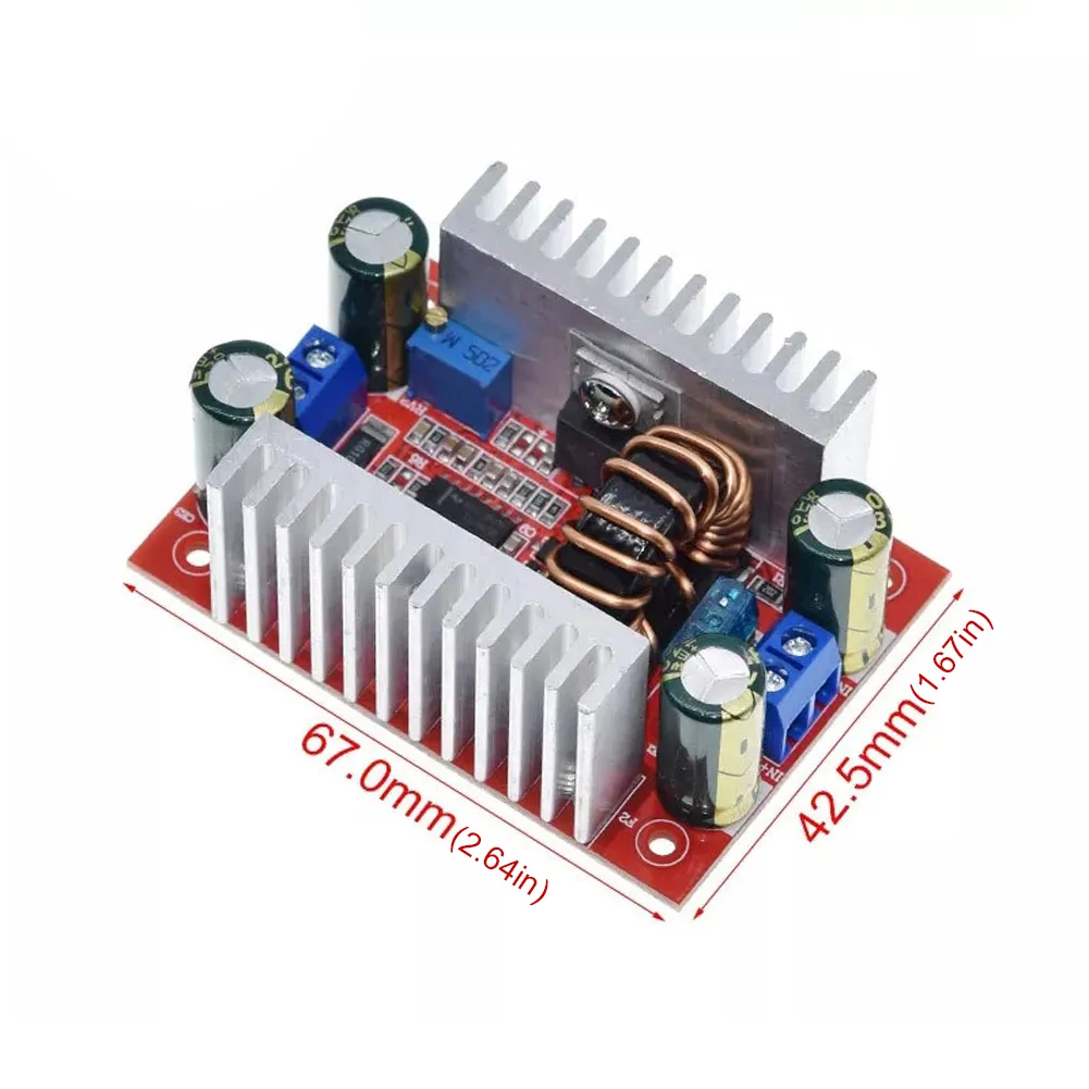 5V AC Charger DC-DC Step-Up Voltage Module: 15A Constant Current Boost ...
